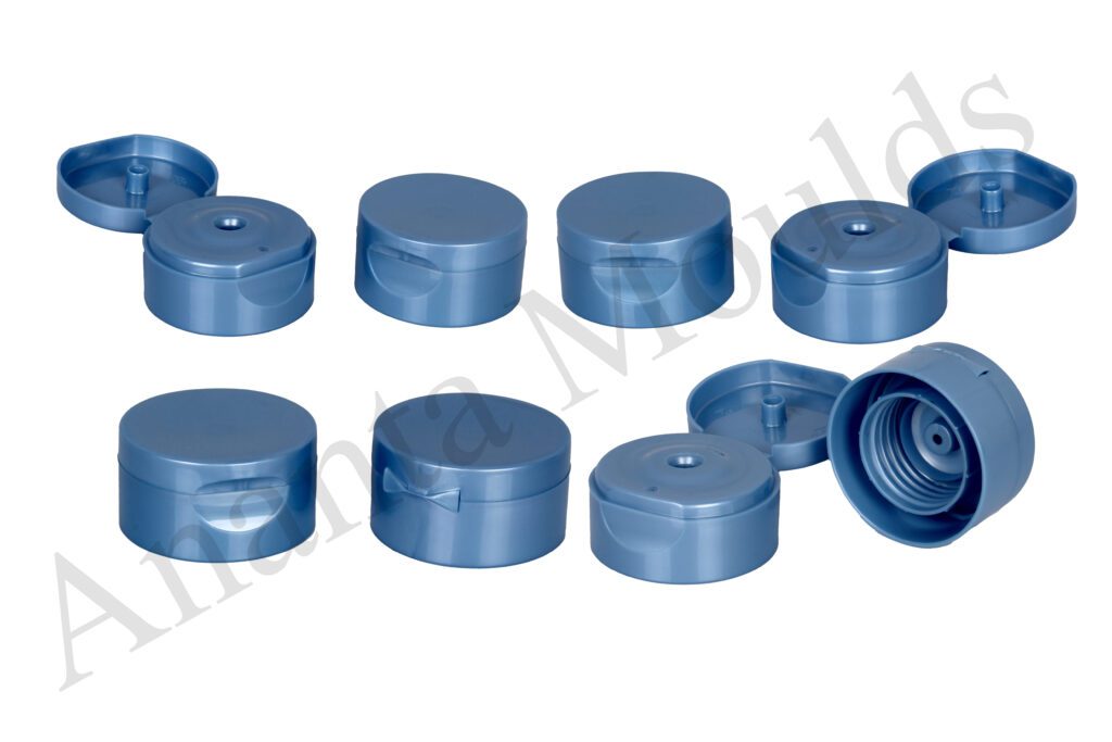 Flip Top Cap Moulds - Oval, Round, Talcum & More